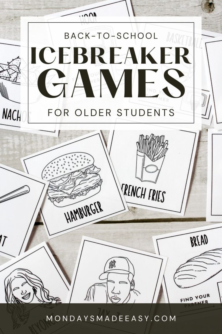 8 Back to School Icebreakers for High School Students