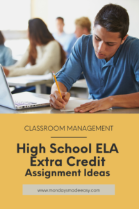 Extra Credit Assignment Ideas that Support Student Learning