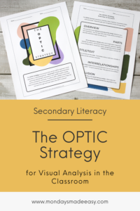 Teach Powerful Visual Literacy with the OPTIC Strategy &sitename%