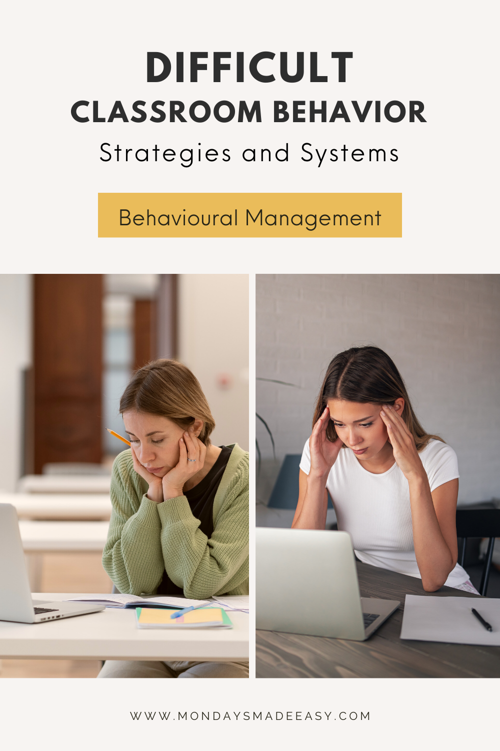 Targeted Intervention: How to Handle Difficult Classroom Behavior