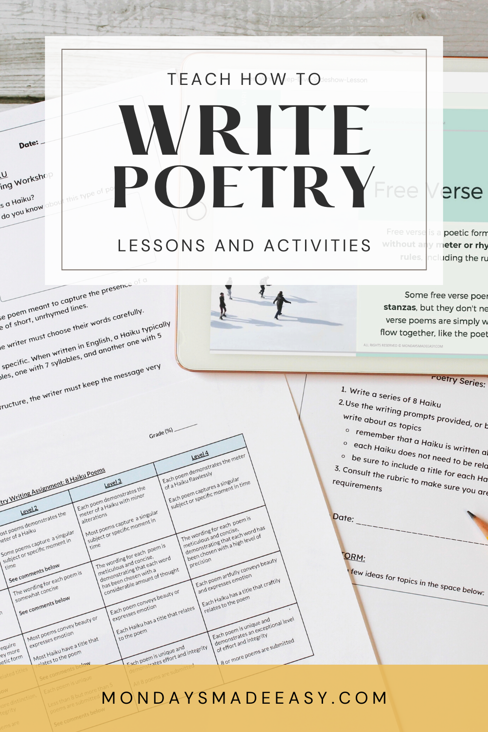 How to Write Poetry: 5 Effective Writing Workshops to Teach Students