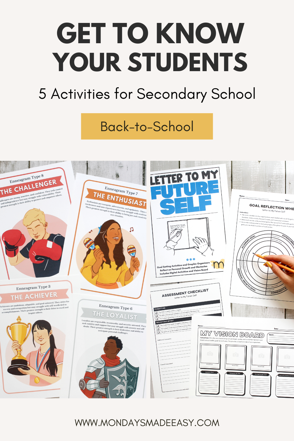 Get to Know Your Students: Five Activities for the First Day