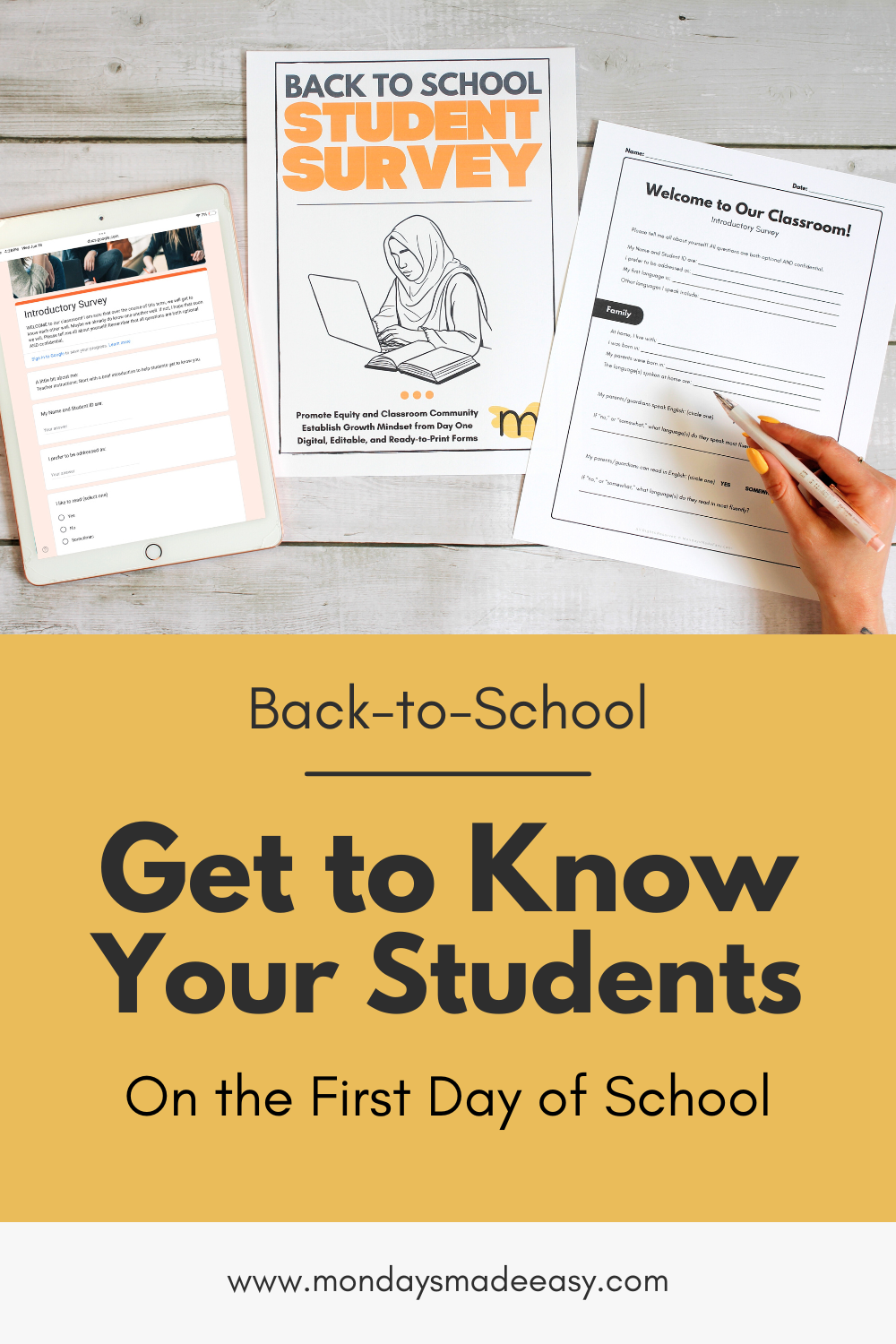 Get to Know Your Students: Five Activities for the First Day