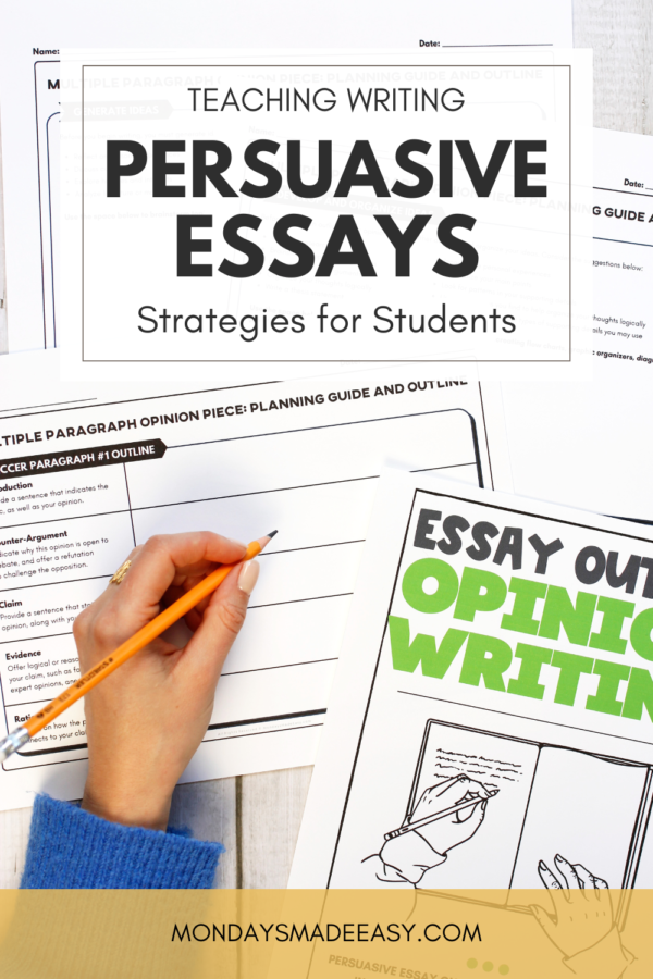 Teaching Persuasive Writing: How to Write a Persuasive Essay