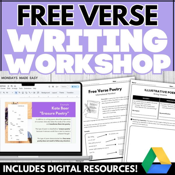 Free Verse Writing Workshop with Blackout and Collage Poetry