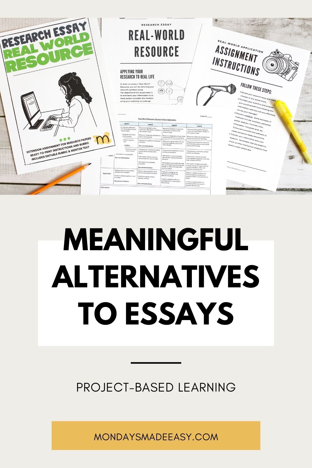 Book Project Ideas: Creative Alternatives to Essays