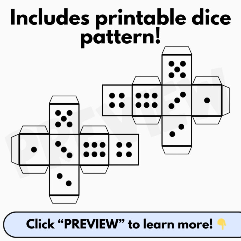 Dice Icebreaker Game for Middle & High School Back to School