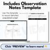 Student Data Tracking Sheets for Teachers and Class Logs