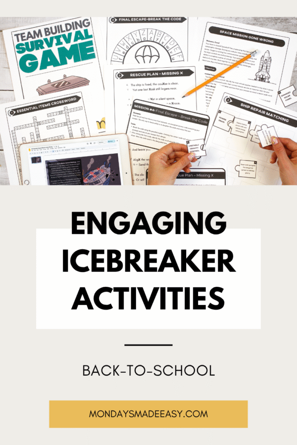 8 Back to School Icebreakers for High School Students