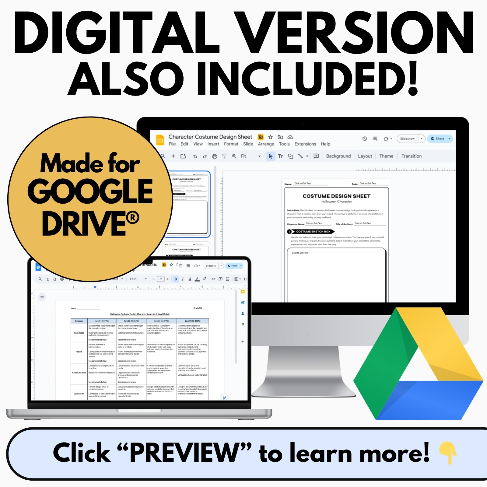 Character Costume Design Halloween Literary Analysis