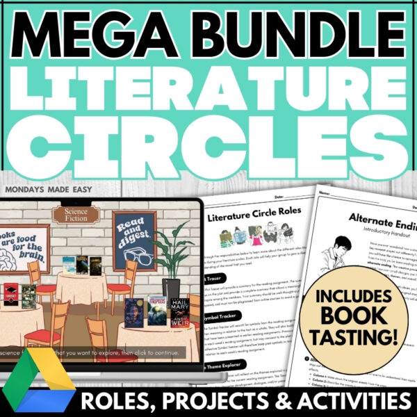 Middle School Literature Circles Unit | Book Clubs Bundle